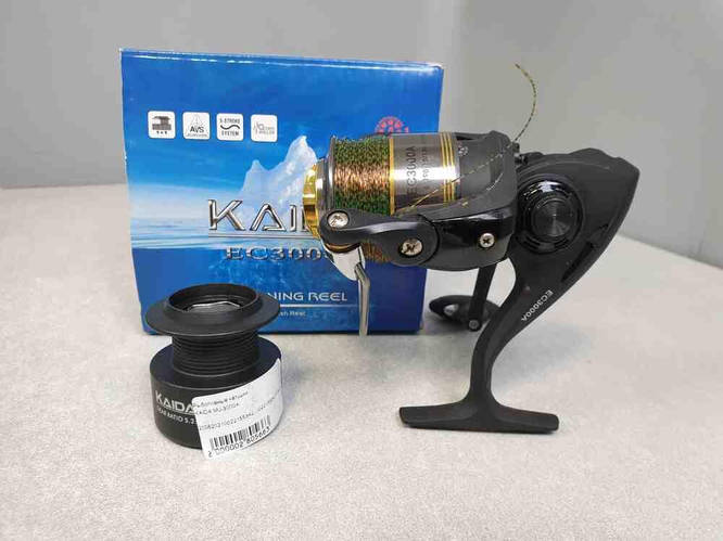 Рыболовная спиннинговая катушка Б/У KAIDA MJ-3000A (ID#2019600156), цена: 557 ₴, купить на Prom.ua