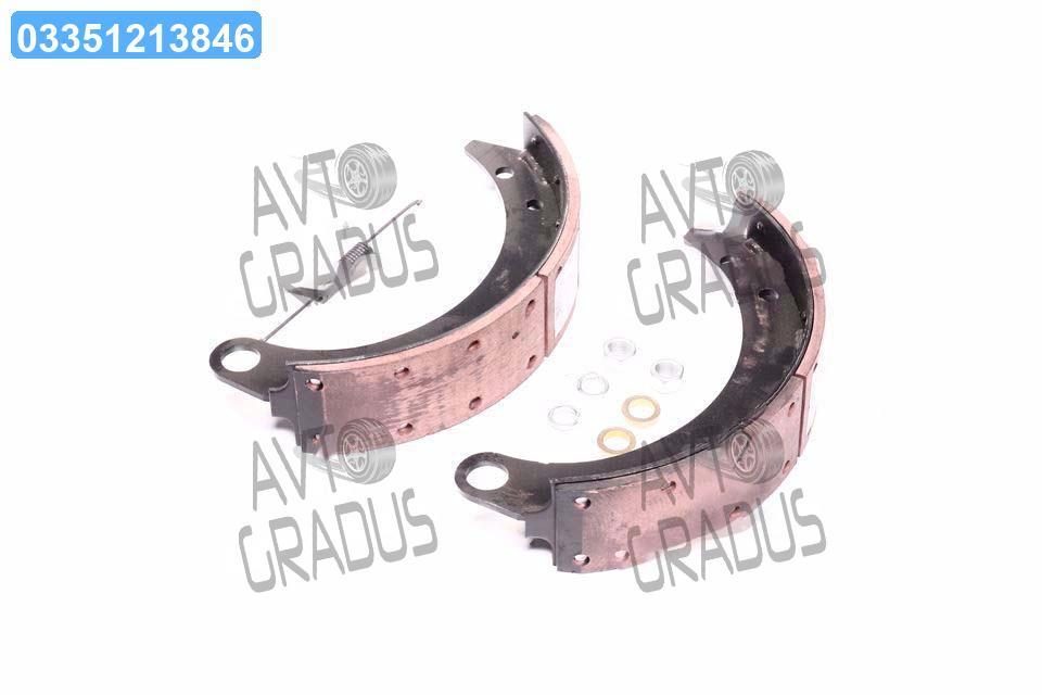 Колодка гальмівна ГАЗ 3307,3309,4301 передня (к-кт 2 шт. на один барабан) ПРЕМІУМ 4301-3501090 ...