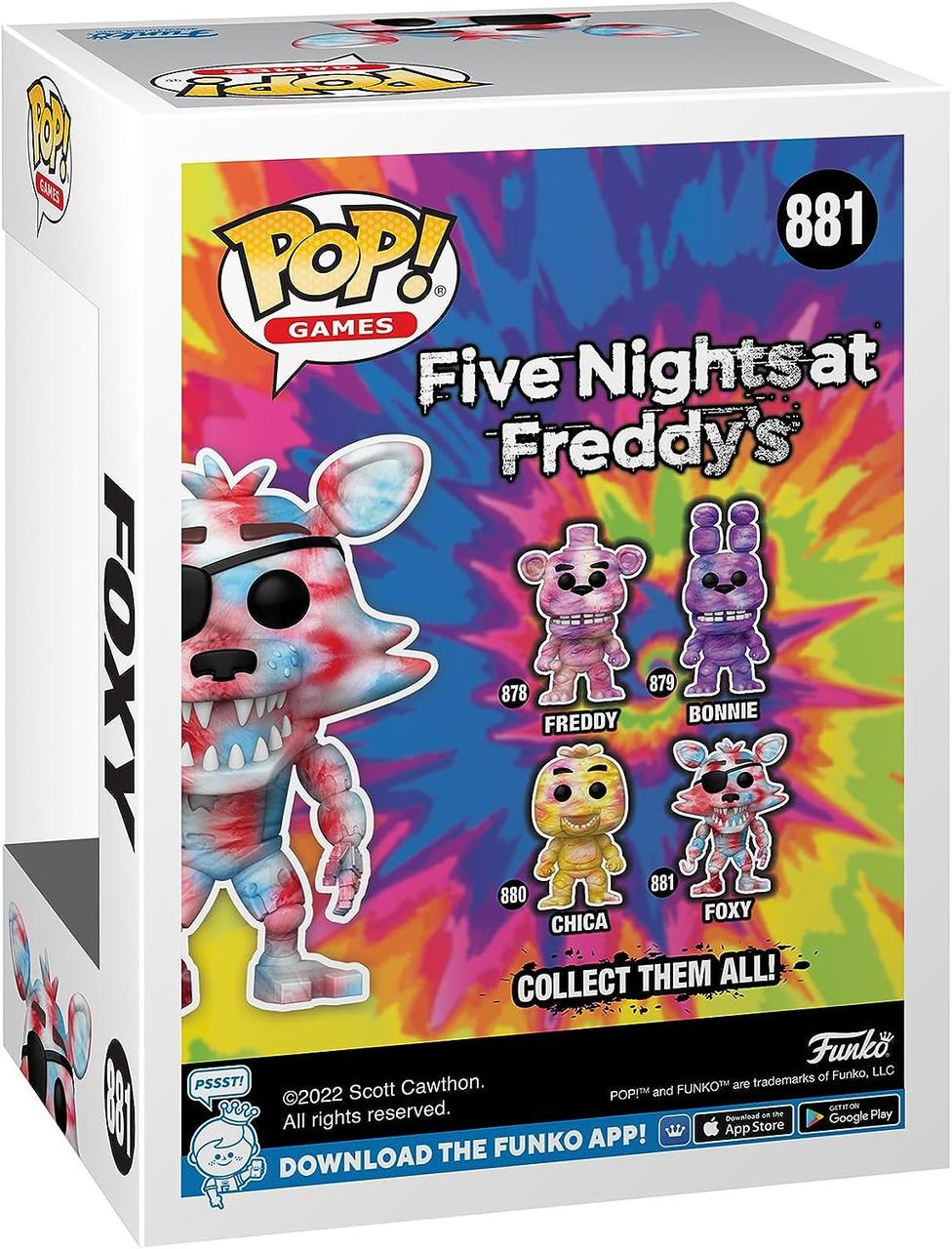 Фигурка Фанко Поп 881 пять ночей с Фредди Фокси Funko Pop Games Five Nights At Freddys Tie