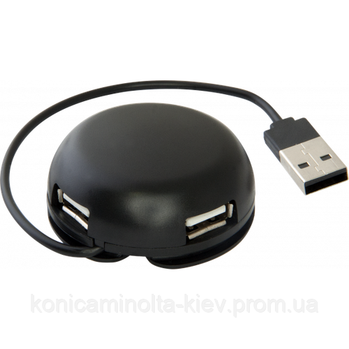 USB Hub Defender #1 Quadro Light 4-port USB2.0 пасивний, чорний (83201 ...