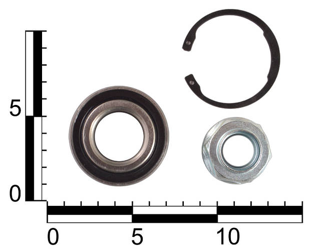 Ремкомплект ступицы CHEVROLET AVEO, RENAULT LOGAN задней (подшипник ...