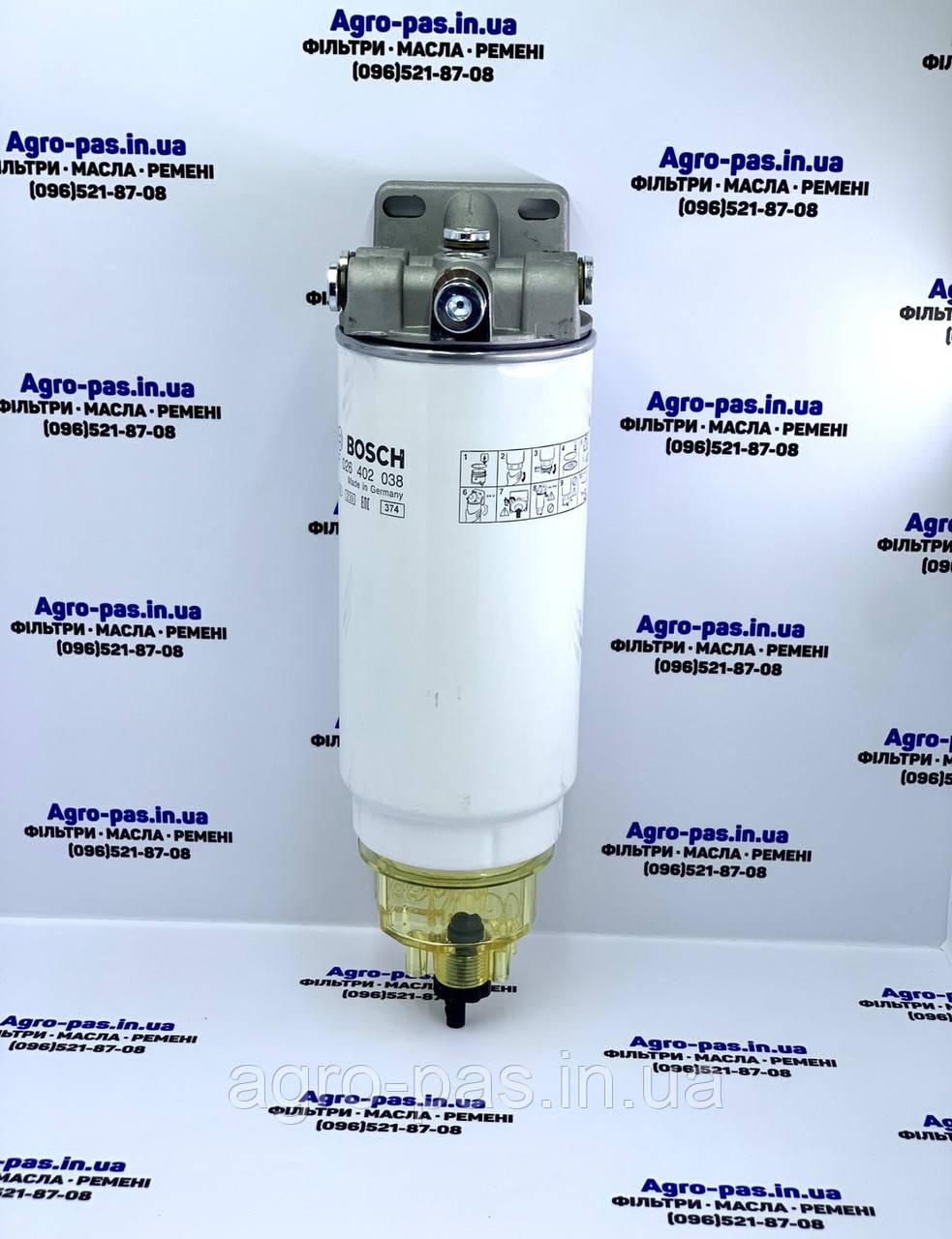 Сепаратор топливный в сборе P550778, FS19769, H710WK, 1433649, PP967/1 ...