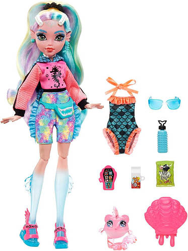 Кукла Monster High Lagoona Blue Монстро-классика Лагуна (HHK55) (ID ...