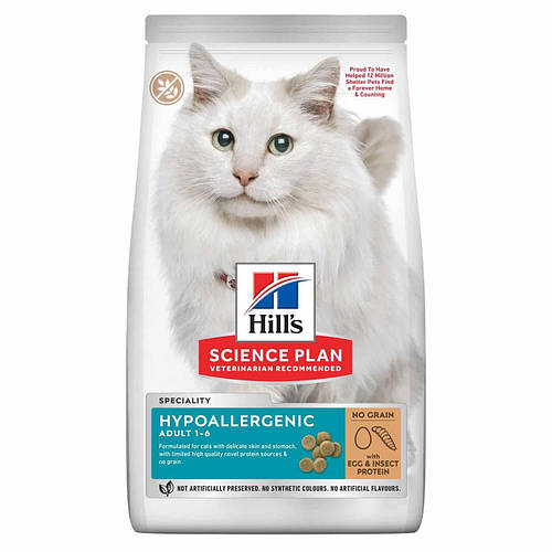 Hill's Science Plan Adult Hypoallergenic сухой беззерновой корм для ...