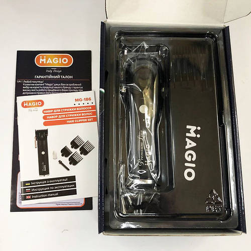 Окантовочная машинка MAGIO MG-186 | Электробритва для головы | Бритва триммер GZ-977 для мужчин ...