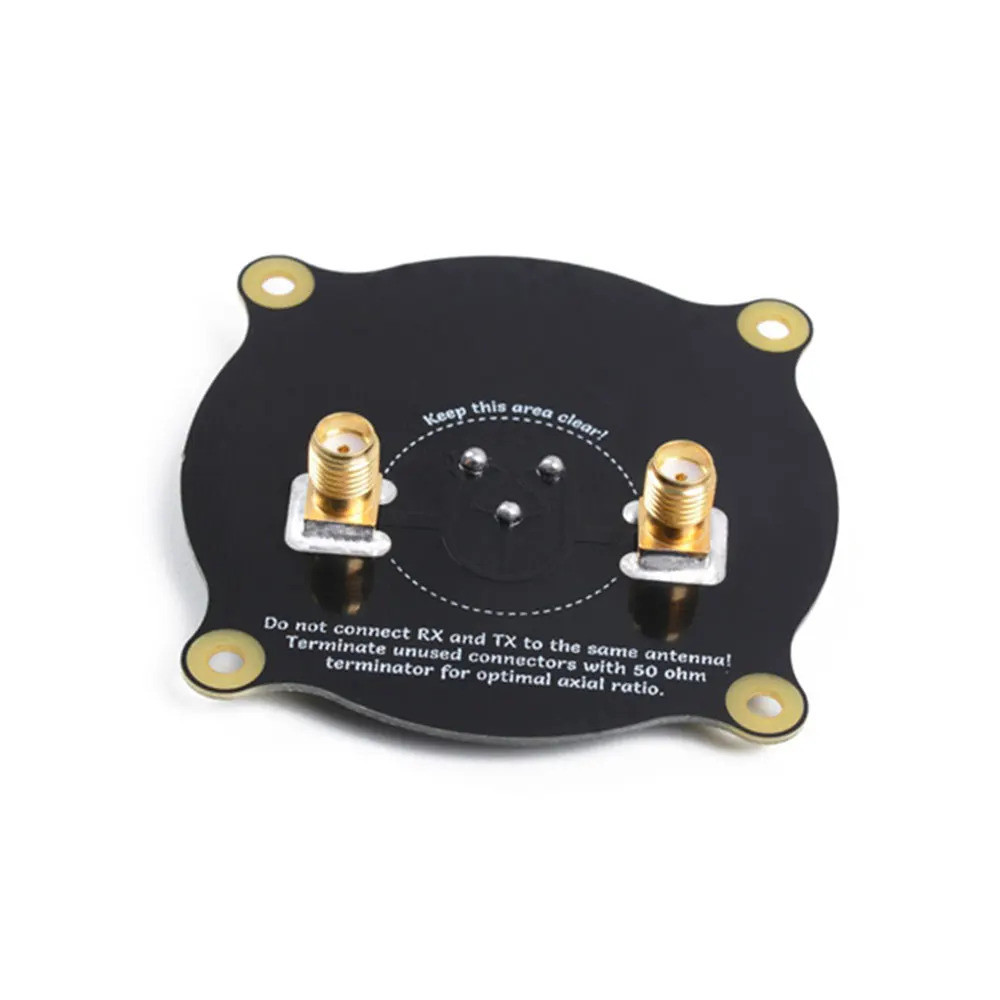 SMA Triple Feed Patch-1 Realacc антенна 5.8ГГц 9.4 dBi направленная для FPV Fatshark Goggles (ID ...