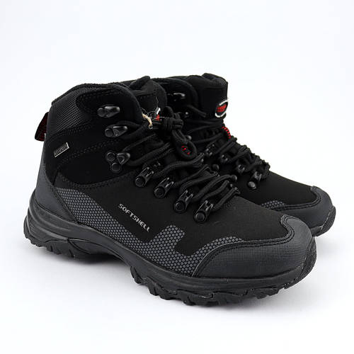 157/23 Черные термо ботинки для мальчика Softshell Tripletex тм ...