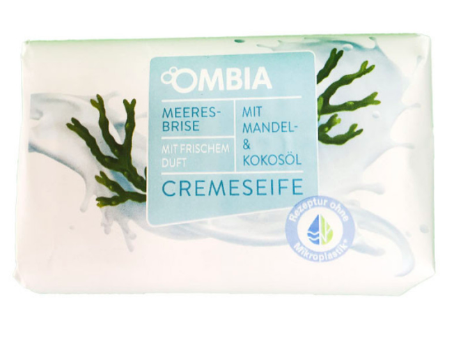 Кускове мило "Морський бриз" Ombia Creme Seife Meeresbrise 150 гр ...