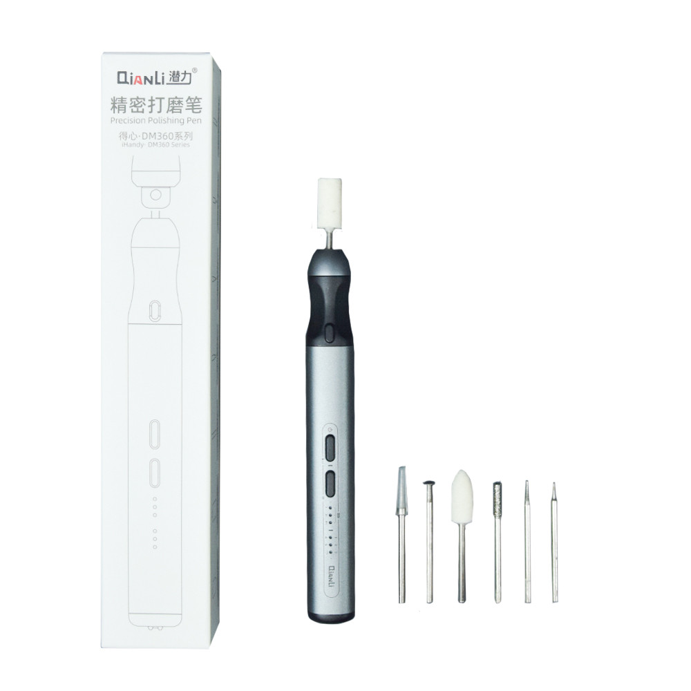 Полірувальна машинка QianLi iHandy DM360-K 7 в 1 (USB Type-C, 16200rpm, 280mAh) (ID#2017818326 ...