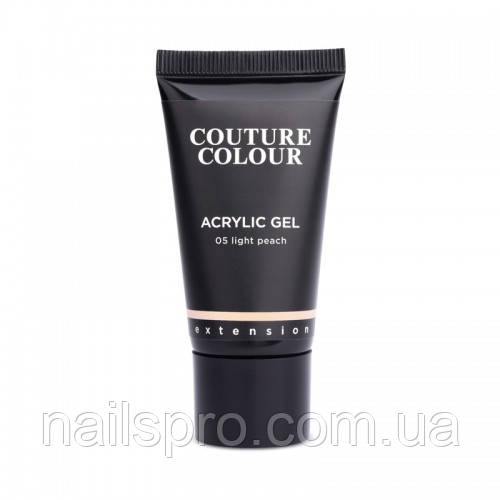Акрил-гель Couture Colour Acrylic Gel 30 мл, Light Peach (ID#1876406663 ...