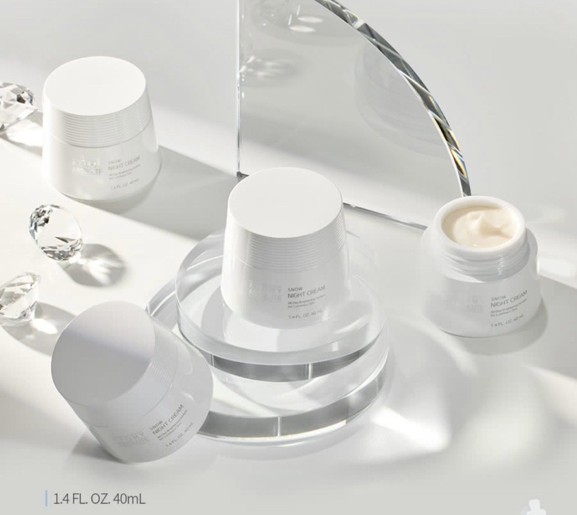 Нічний крем для обличчя Absolute SNOW 50 мл. Atomy Absolute NIGHT CREAM ...