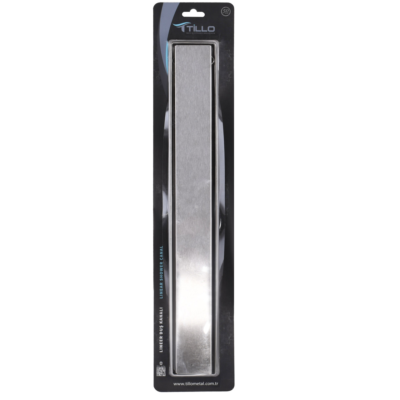 Трап лінійний душовий TILLO TM101-50 50 см, ціна: 1079 ₴, купити на Prom.ua