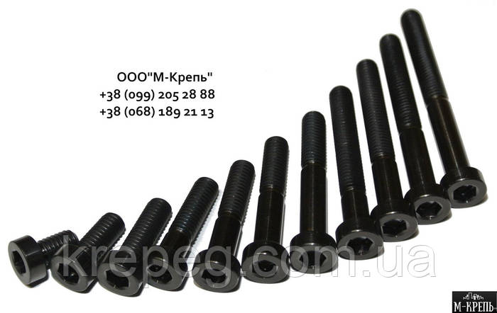 Купить Винт М20 DIN 6912 с низкой цилиндрической головкой и внутренним шестигранником, цена ...