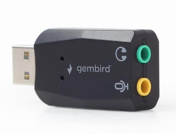 Звукова карта Gembird SC-USB2.0-01 Black (ID#1950418684), цена: 237 ...