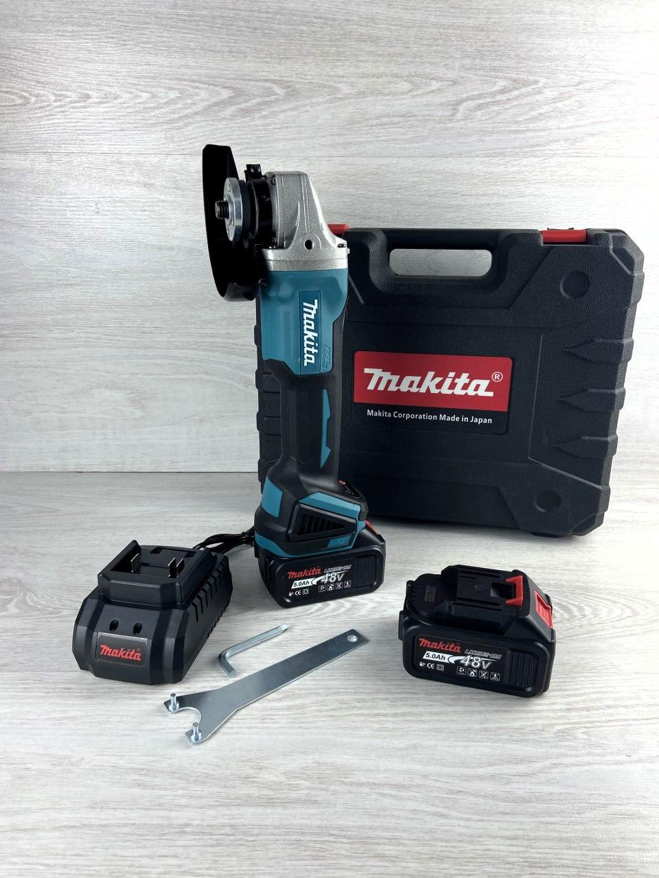 Акумуляторна болгарка Makita DGA504ZL (24V, Ø125 мм). УШМ Макіта ...