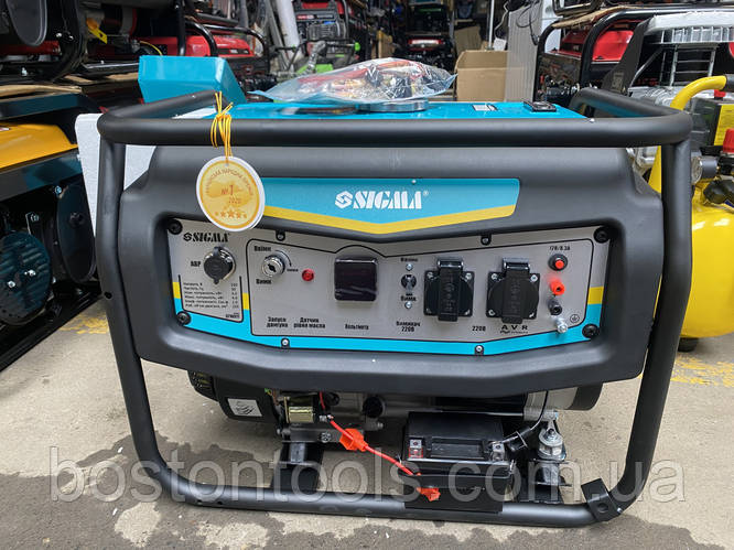 Генератор бензиновий Sigma 3.5/4.0кВт (Мідь) (ID#1628003637), цена ...