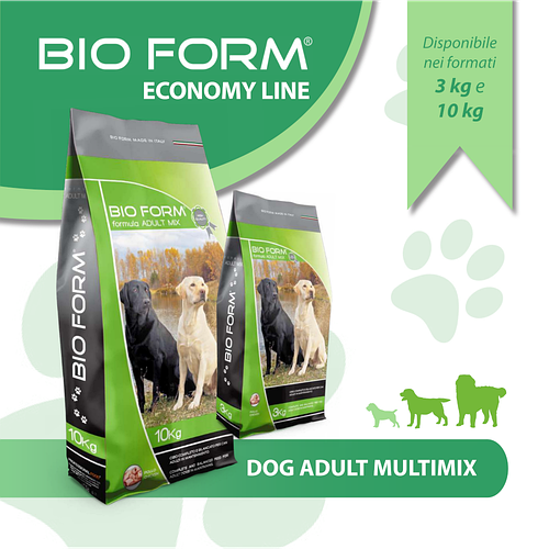Bio Form (Біо Форм) Dog Adult Crok Multimix сухий корм для собак 10 кг ...