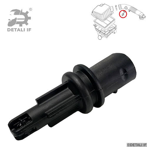 Датчик температуры воздуха Мокка Опель 1238079 12129596 550700 (ID ...