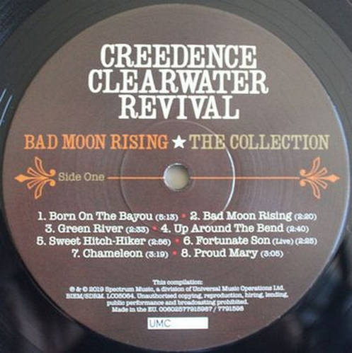 Creedence Clearwater Revival - Bad Moon Rising the collection (Vinyl) (ID#2022576337), цена ...
