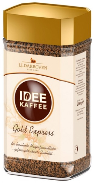 Кофе растворимый IDEE Kaffee Gold Express J.J.Darboven 200 г (ID ...