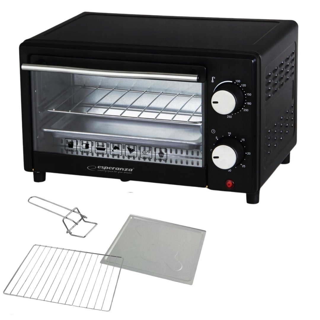 Духовка електрична настільна Esperanza EKO007 10 л, Електропіч побутова ...