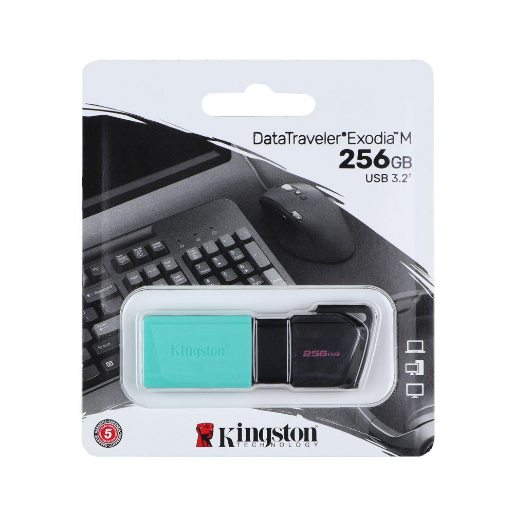 USB Flash Drive 3.2 Kingston DT Exodia M 256gb Цвет Black/Teal (ID ...