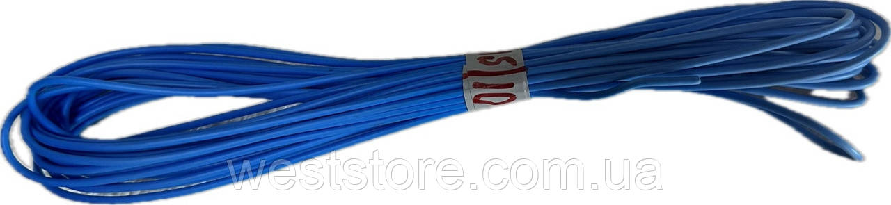 Дріт автомобільний для проведення переріз 1,5 мм синій (10 метрів ...