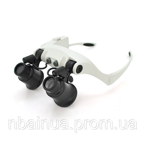 Лупа-окуляри бінокулярна NO.9892G-3А, 10Х 15X 20X 25X, цена: 498 ...