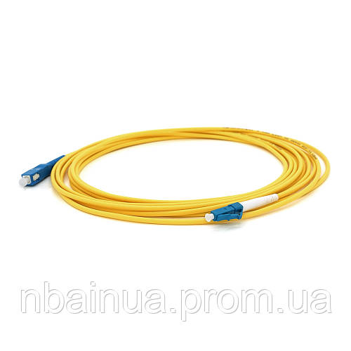 Патчкорд оптический SC/UPC-LC/UPC 3.0mm 5 м, оболочка LSZH, цена за 1 ...