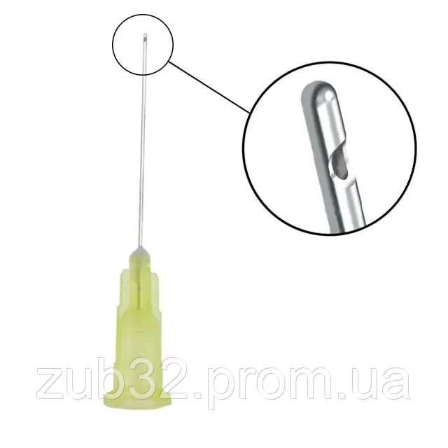 Ендодонтична голка для промивки кореневих каналів та пародонтальних кишень Id 2023583066 ціна