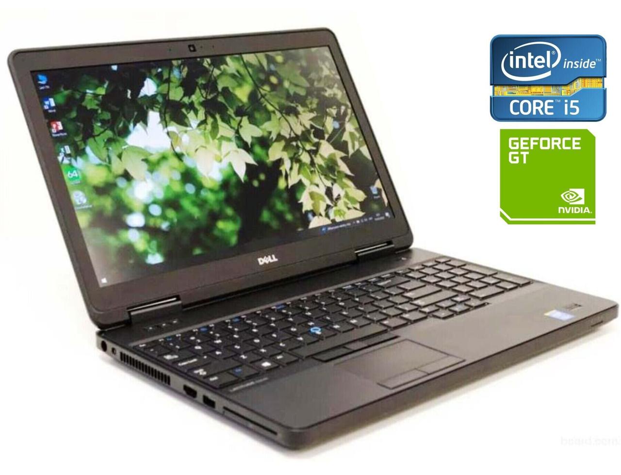 Ноутбук Dell Latitude E5540/ 15.6" (1366x768)/ Core i7-4600U/ 8 GB RAM/ 240 GB SSD/ GeForce GT ...