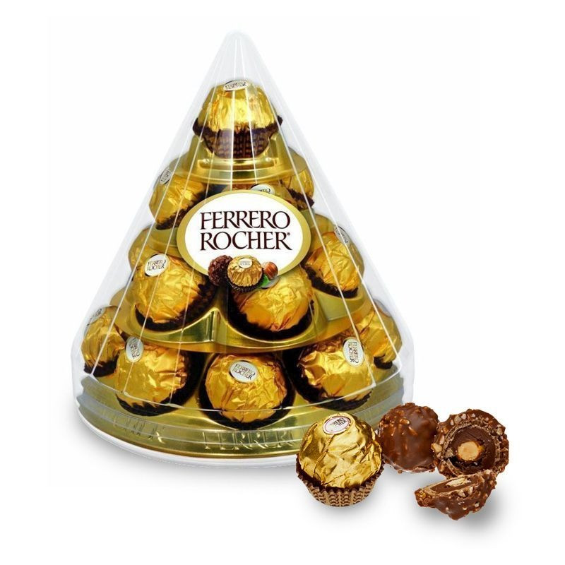 Купить Конфеты Ferrero Rocher 17 Piece Cone 212g подарки "Sweet Flavor" - 2024010451