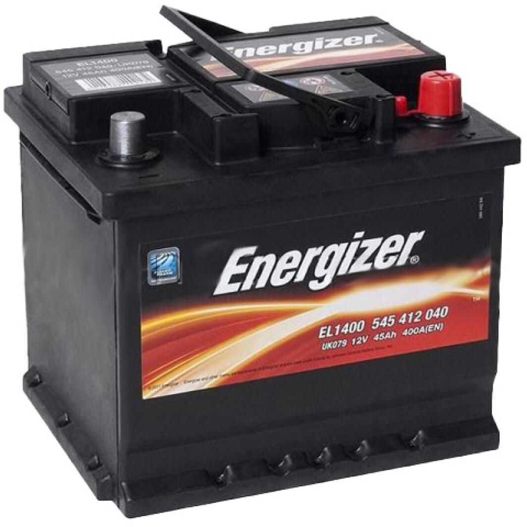 Аккумулятор 45Ач 400А 12В Energizer (R+) Energizer 545412040 6СТ-45 (ID ...