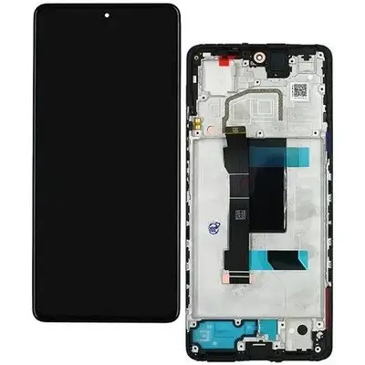 Дисплей экран Xiaomi Redmi Note 10/ 10s + сенсор Black Чёрный с рамкой ...