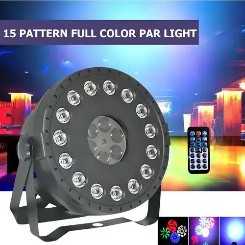 Светодиодный проектор 'Pattern Par Light Led' с пультом управления и ...