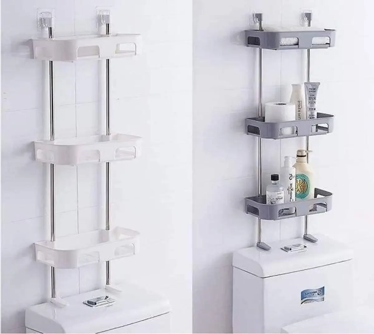 Полиця для ванної кімнати пластик Кутовий органайзер на кухню Полку в душову Id 1900936187