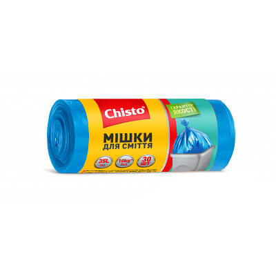 Мусорные пакеты Chisto синие 35 L - купить недорого на Prom.ua: цены ...