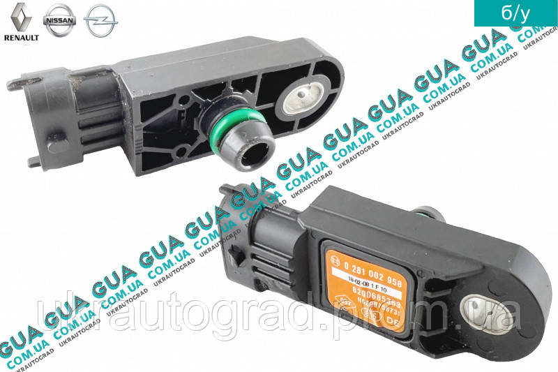 Датчик тиску повітря Мапсенсор 0281002958 Nissan/НісСАН PRIMASTAR 2000 ...