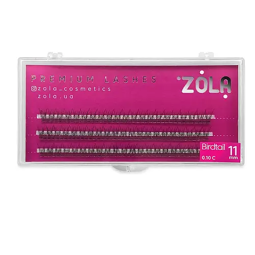 Ресницы в пучках Zola Birdtail 11 мм original (ID#2021146382), цена: 87 ...