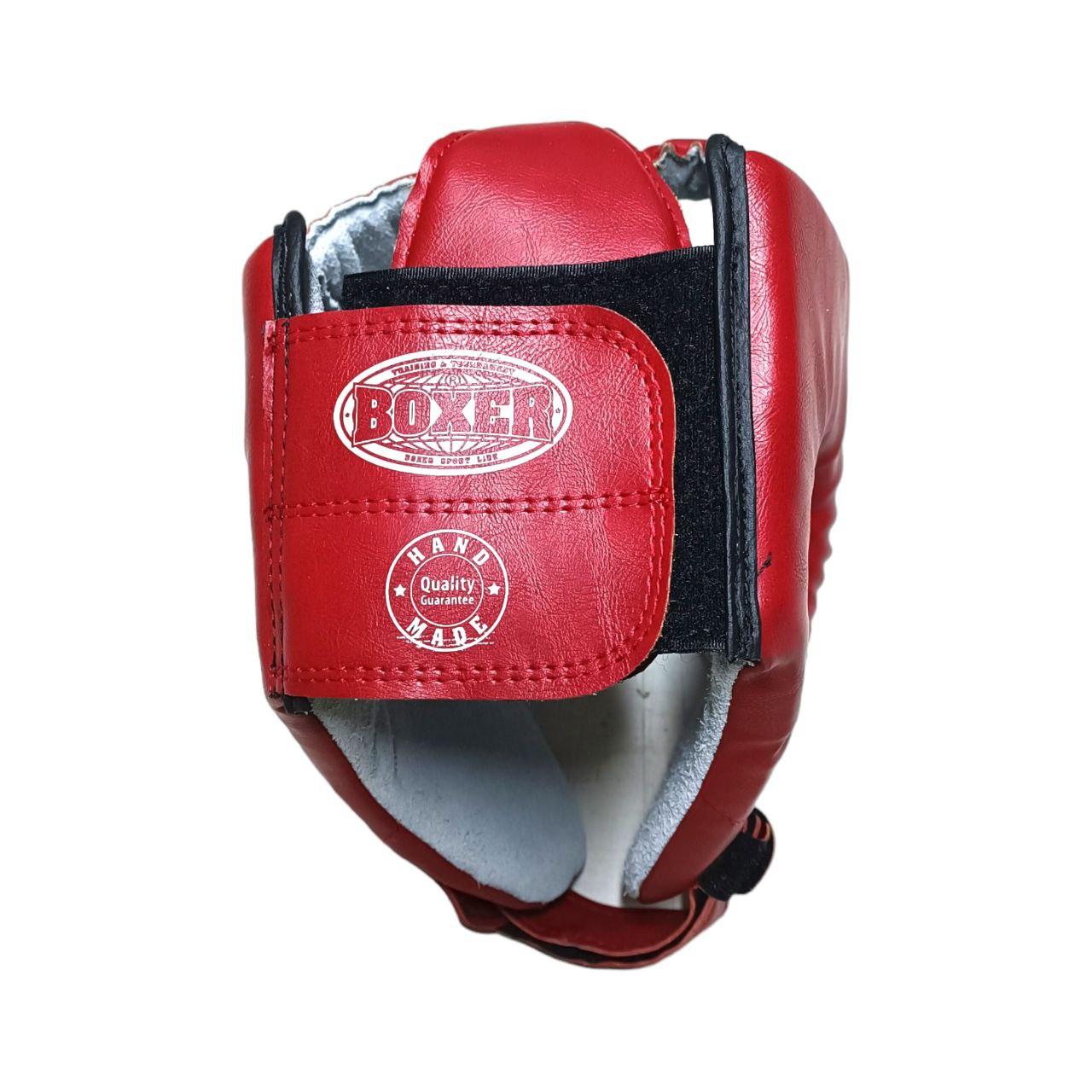 Шлем каратэ BOXER Элит L кожвинил красный (ID#1761359455), цена: 715 ...