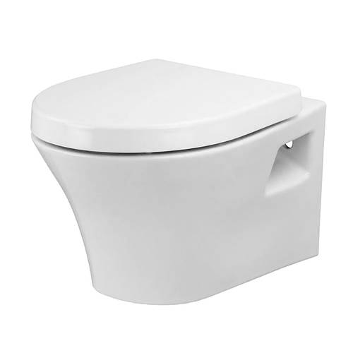 Унитаз подвесной белый DEVIT GREDOS с сиденьем с микролифтом 197123 3020129 (ID#2024853563 ...