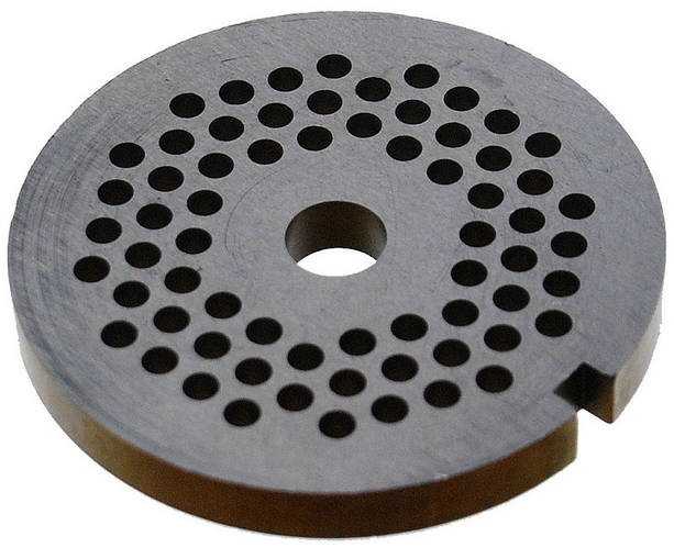 Сетка мясорубки Braun 67000908 d внеш 53мм, d вн 8мм, отв 3мм (ID ...