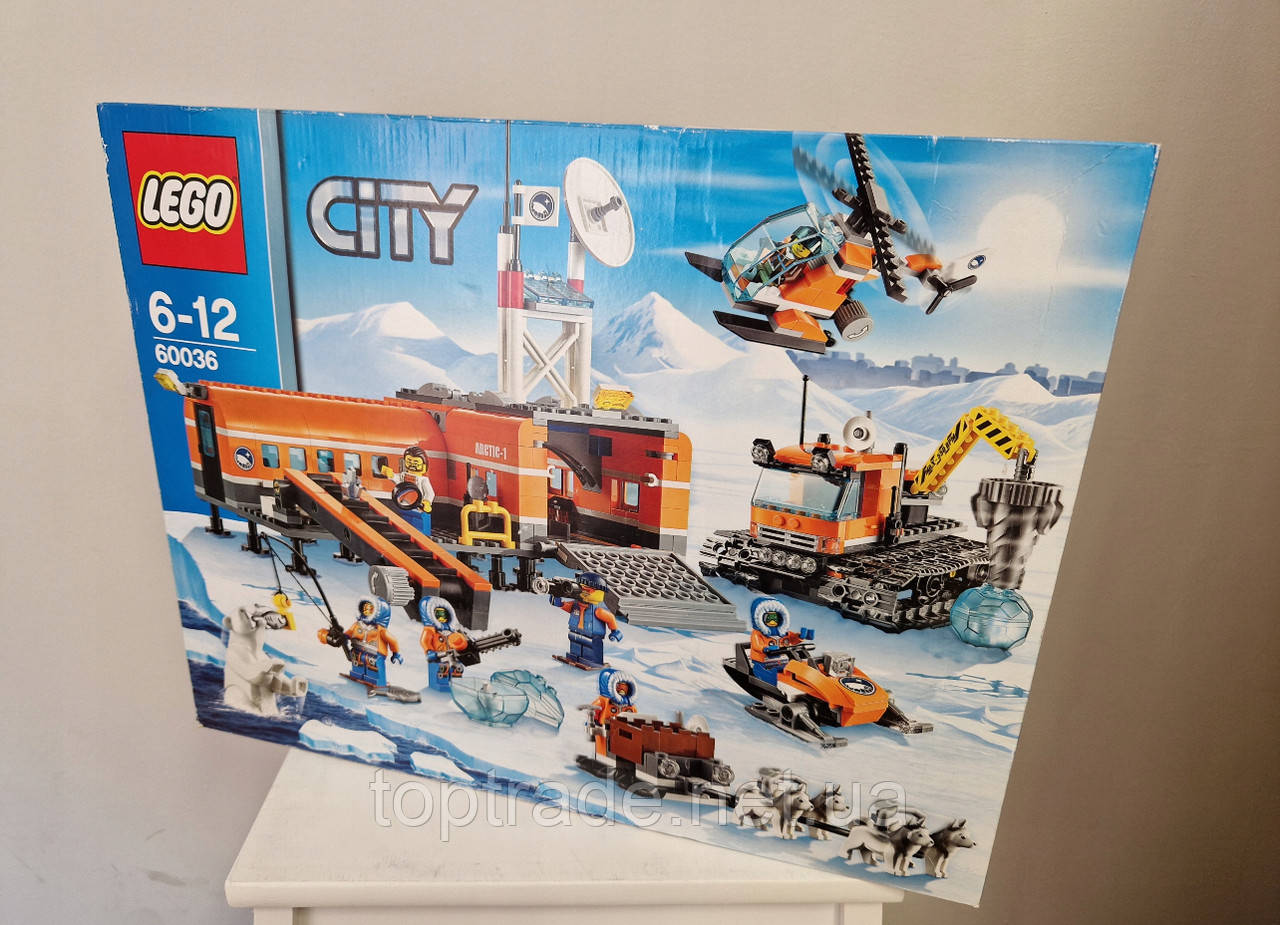 Конструктор Lego City 60036 Arctic Base Camp Арктичний базовий табір ...