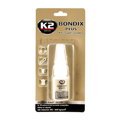 Суперклей K2 BONDIX PLUS 15сек. 10g. (ID#2025339520), цена: 107 ...
