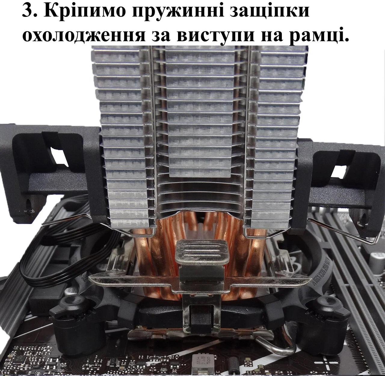 Рамка переходник для крепления кулера AMD на сокет Intel 775/115Х/1700/ ...