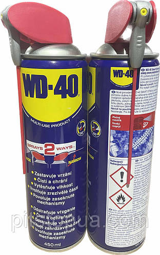 WD-40 Універсальне мастило з аплікатором, 10-00891Ф,450 мл. (ID#2025524575), ціна: 341.33 ...