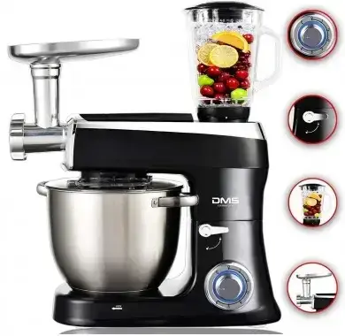 Кухонный комбайн 7.5 л DMS MFB-2100 3 в 1 Black 2100 Вт Кухонные ...