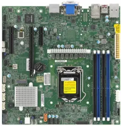 Материнська плата Supermicro Super Micro Computer Motherboard X12Scz-F ...