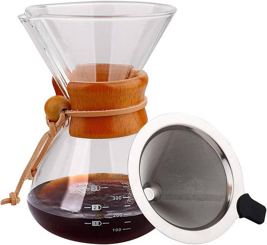 Кемекс для кофе Chemex 400 мл с металлическим фильтром (ID#2025908961 ...
