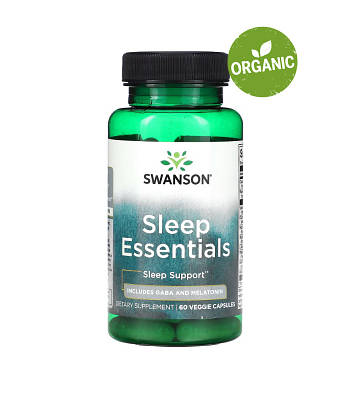 Swanson, Sleep Essentials, 60 растительных капсул, цена: 296 ₴, купить ...